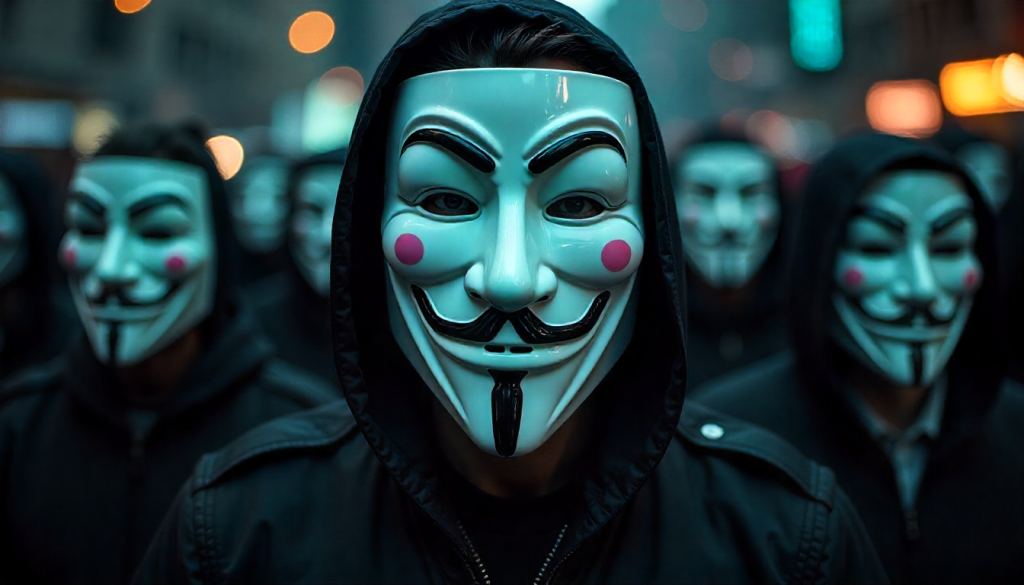 What are the latest major targets attributed to Anonymous in 2025