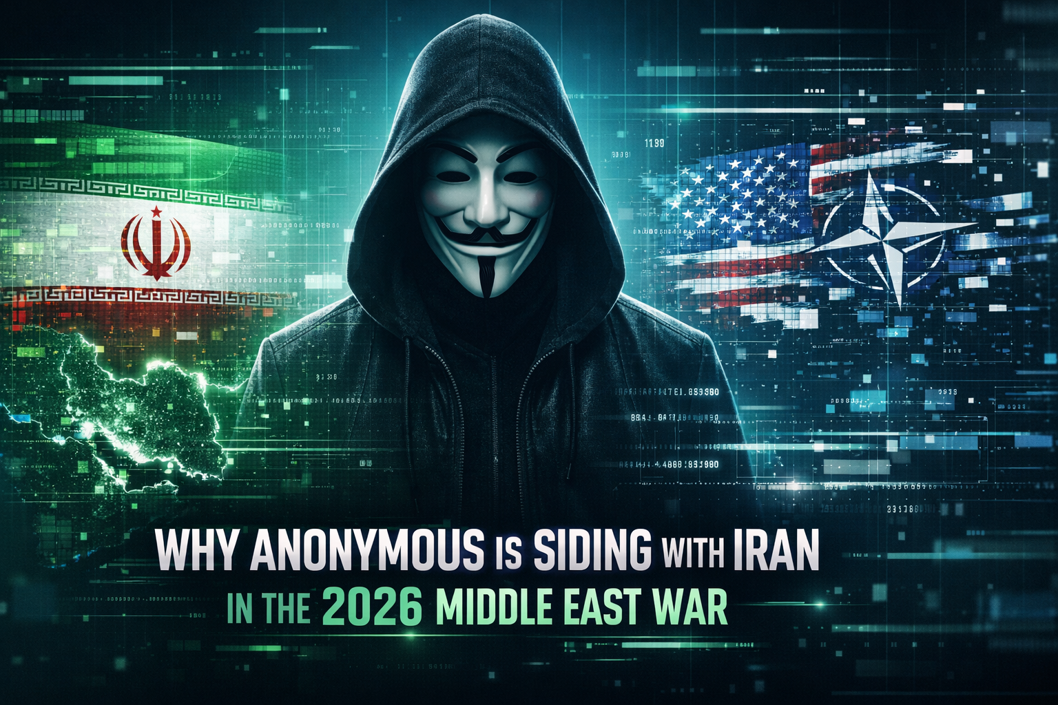 Anonymous Slams Airstrikes on Iran: “This Is Not Freedom”