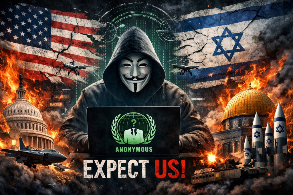 Anonymous vs US-Israel Alliance: Why Iran Is Gaining Support Online